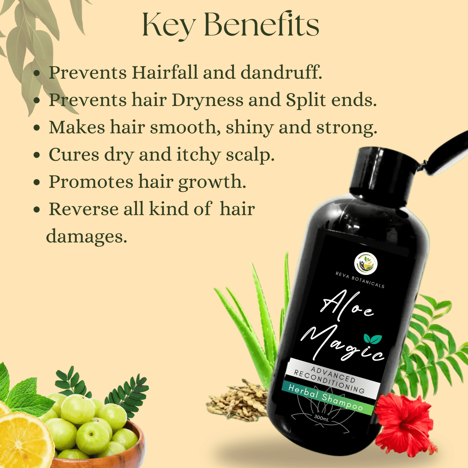 Hair Care Archives - Reva Botanicals